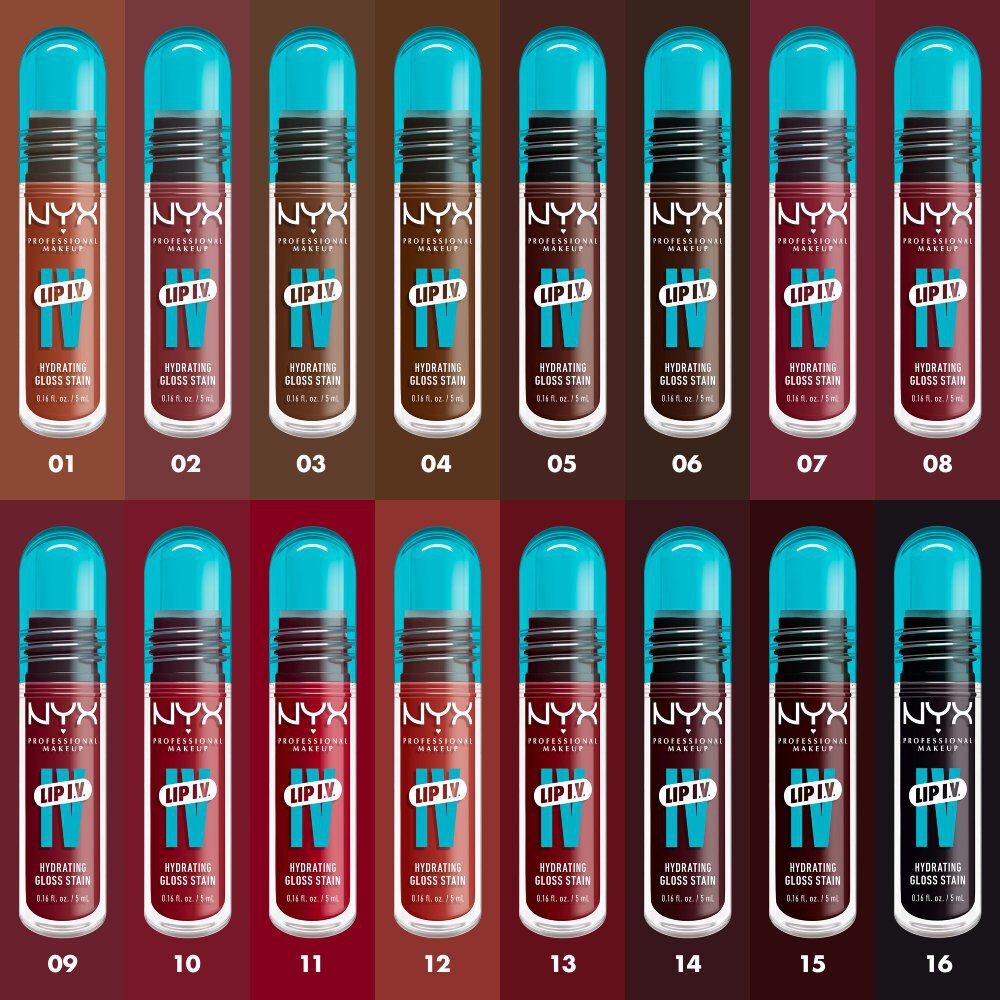 LIP IV ΕΝΥΔΑΤΙΚΟ GLOSS STAIN | NYX Professional Makeup